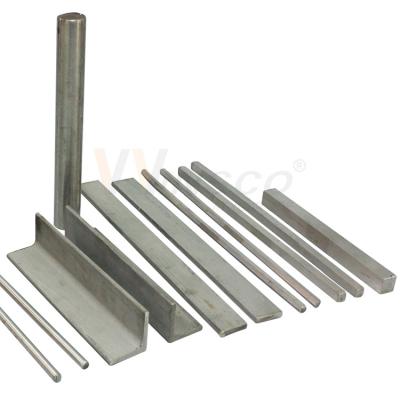 Cina Complete Specifications SUS 201 304 316 Grade Inox Rod Round Suqare Flat Hexagon Angle Channel Shape Stainless Steel Bar in vendita