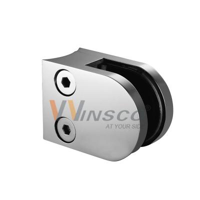 China Precision Investment Cast Stainless Steel Glass Clamp for Glass Railing Balustrade | Winsco Metal VA201 for sale
