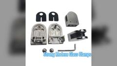 Premium Stainless Steel Square Glass Clamp for Railings