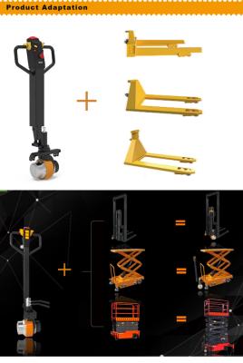 Cina Forklift elettrico con batteria al litio ricaricabile 1 tonnellata 2 tonnellate in vendita