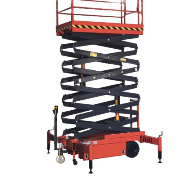 Quality High Lift Truck 1.5 Ton with Nylon PU Wheels and 48V Permanent Magnet Brushless for sale