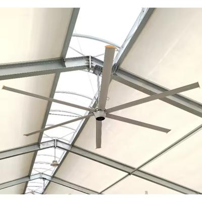 China Large Industrial Ceiling Fan 3.3m 10ft 8ft 12ft with 1.5kw PMSM Motor Energy Mining for sale