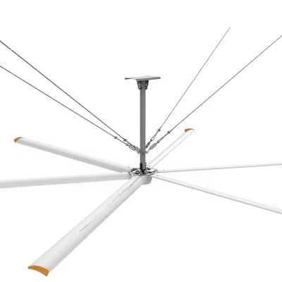 Cina AMCLING 220V 380V Ventilatore a flusso assiale 1500W Magnete permanente Ventilatore a soffitto HVLS sincrono in vendita