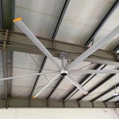 China 24ft Energy Saving Industrial Ceiling Fans with Three-phase Motor and Large Air Volume for sale