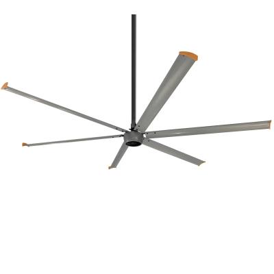 China Commerciële 6.2-7.3M HVLS-ventilator met permanente magneet synchrone motor en 6 bladen Te koop