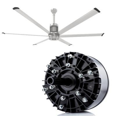 Cina Grandi ventilatori di raffreddamento industriali HVS 380v Grandi motori a 3 fasi con lame di alluminio in vendita