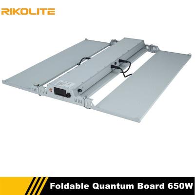 Cina Il bordo pieghevole di Quantum delle luci progressive di RikoLite 650W Dimmable LED ha condotto le luci della pianta in vendita