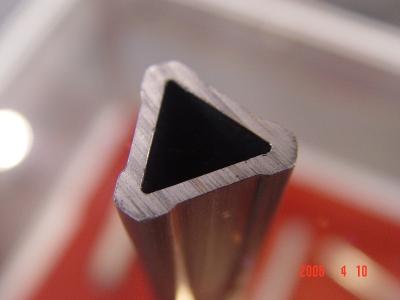 China Seamless steel tubes Triangle shape for sale