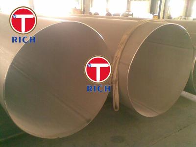 China Super duplex 2507  600mm  ERW Stainless Steel Pipe  /SS Tube for sale