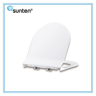 China Bathroom Product Soft Close D Shape Hygienic Toilet Seat Covers for sale