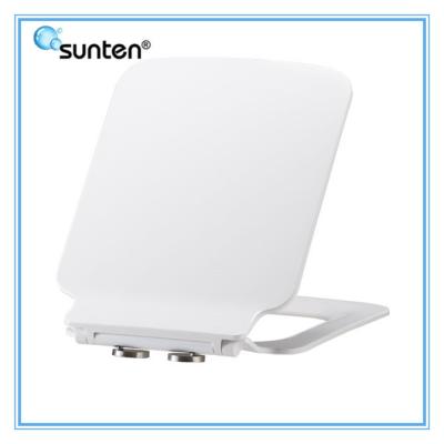China Modern Sanitary Ware Ceramic Square Urea Toilet Seat Covers for sale