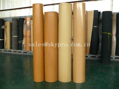 China Black & beige Shoe Sole Rubber Sheet , High abrasion resistant neolite outsole sheet for sale