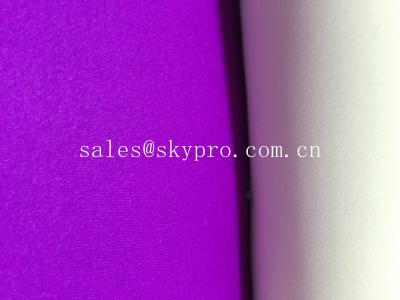 China SBR CR Neoprene Thick Neoprene Fabric With Smooth And Embossed Finishing for sale