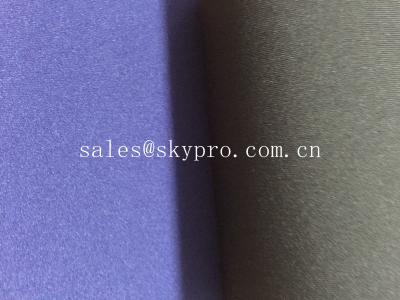 China SBR CR Neoprene Thick Neoprene Fabric With Smooth And Embossed Finishing for sale