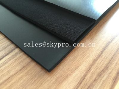 China Eco - hoja de goma del neopreno amistoso, hoja de la espuma del látex con la laminación de la tela en venta