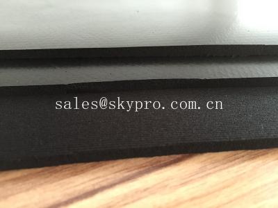 China Eco - hoja de goma del neopreno amistoso, hoja de la espuma del látex con la laminación de la tela en venta