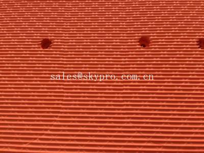 China One Side Orange EVA Sheet For Shoe , Comfortable EVA Rubber Sole Sheet For Home for sale