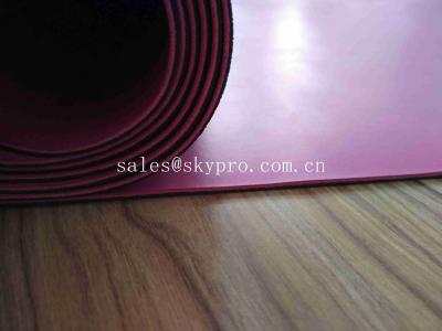 China Thin Custom Printed EVA Foam Sheet Non - toxic Exercise Yoga Matting for sale