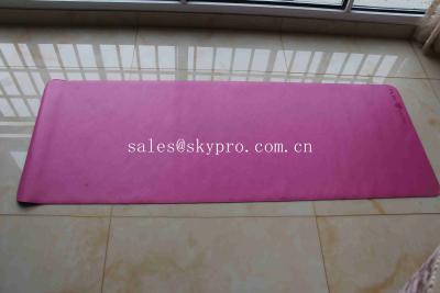 China Thin Custom Printed EVA Foam Sheet Non - toxic Exercise Yoga Matting for sale