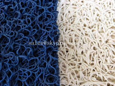 China Multi - Choice Color Rubber Floor Mats With PVC Material Coil Logo , Easy To Clean for sale