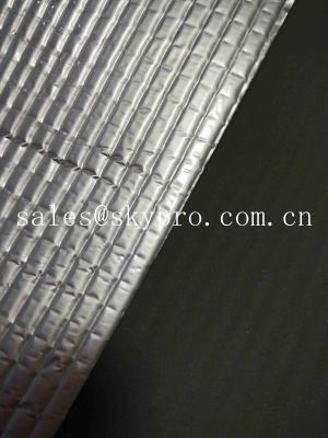 China REACH ROHS SGS Thermal Insulation Foam Sheet Aluminum Oil Coat Reflective Foam Rubber Sheets for sale