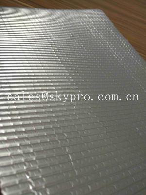 China REACH ROHS SGS Thermal Insulation Foam Sheet Aluminum Oil Coat Reflective Foam Rubber Sheets for sale