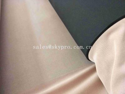 China Closed Cell Foam Coated CR Neoprene Fabrics 3mm Soft Heat Resistant Texture for sale