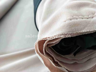 China Closed Cell Foam Coated CR Neoprene Fabrics 3mm Soft Heat Resistant Texture for sale