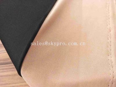China Closed Cell Foam Coated CR Neoprene Fabrics 3mm Soft Heat Resistant Texture for sale