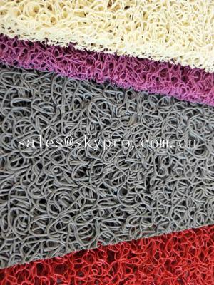 China PVC Coil Outdoor Non - Slip Rubber Mats Double Colorful PVC Mat For Swimming Pool for sale