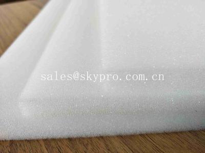 China Non - Toxic White Healthy Memory Polyurethane PU Foam Sponge Sheet Stocked for sale