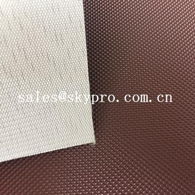 China Correa que camina de la rueda de ardilla de la categoría alimenticia de la tela de la banda transportadora del PVC de la parte inferior del diamante negro en venta