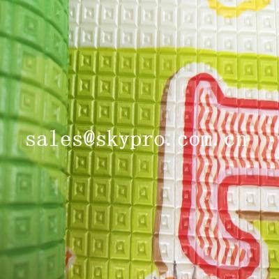 China Eco cartoon baby foam play mat washable XPE cute play mat for kids indoor play for sale