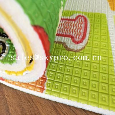 China Eco cartoon baby foam play mat washable XPE cute play mat for kids indoor play for sale