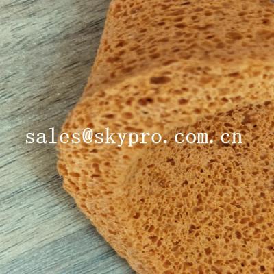 China Recycled Standard Silicone foam rubber sheet 12Mpa Tensile strength for sale