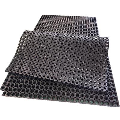 China Waterproof Drainage Rubber Mats with Textured Surface and 1-50mm Thickness for Kitchen Hollow Floor for sale