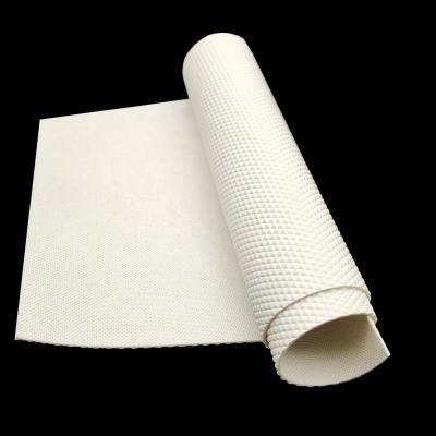 China White PU Diamond Pattern Anti-static Conveyor Belt for Dough Sheeter for sale