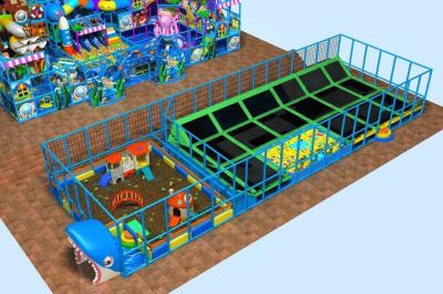 China indoor trampoline park equipment kids sand pit zone jump zone trampoline for commercial for sale