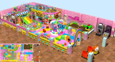 China candy theme kids play zone， indoor activities for kids， playground equipment manufacturers for sale