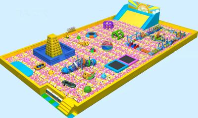 China ball pit playground childrens soft play area shopping mall kids inside playground for sale