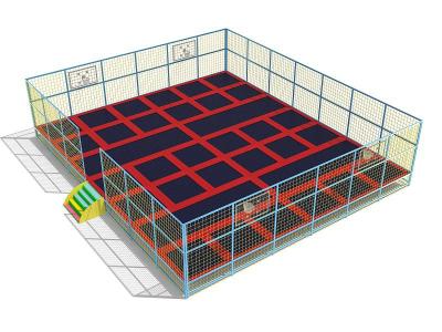 China adult trampoline park children jumping play zone big jump trampoline for shopping center for sale