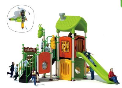 China unique playground equipment toddler plastic slide outside playground equipment for children for sale