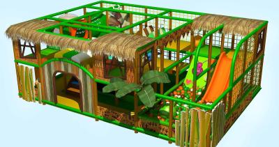 China forest theme baby interactive indoor playground big slide indoor play centre for cafeteria for sale
