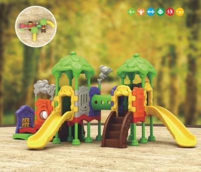 China safe childrens outdoor play centre outdoor plastic play equipment for toddlers for sale