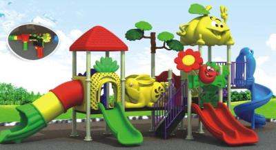 China beautiful daycare outdoor equipment plastic outdoor playground equipment for sale