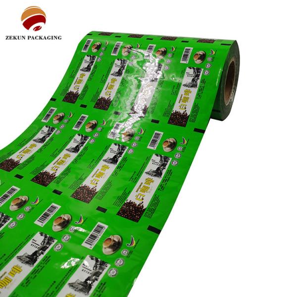 Recyclable Antistatic Food Packaging Plastic Roll Film Vivid Colors