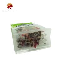 China Moisture Proof Flat Bottom Bag for Food Packaging Custom Size 10 Colors Gravure Printing for sale