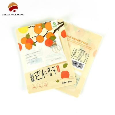 Cina Sacchetto di imballaggio alimentare personalizzato con resistenza all'umidità e design a zip in vendita