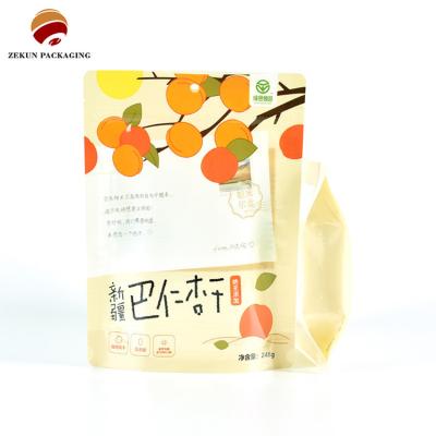 Cina Sacchetto di imballaggio alimentare personalizzato con resistenza all'umidità e design a zip in vendita