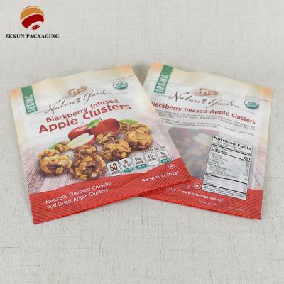 Cina PET/AL/PE sacchetti alimentari ripetibili stampati su misura resistenti alle lacrime in vendita